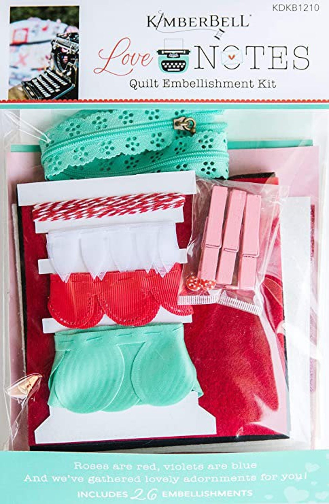 RETIRED!! Kimberbell Love Notes Mystery Quilt Quilt Collection ...