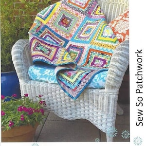 Lynne Wilson Designs Pleated Log Cabin Quilt Pattern Finished Size: 38 ...