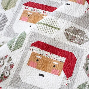 Lella Boutique St Nick Quilt Pattern Finished Size: 80.5"x80.5" - Etsy