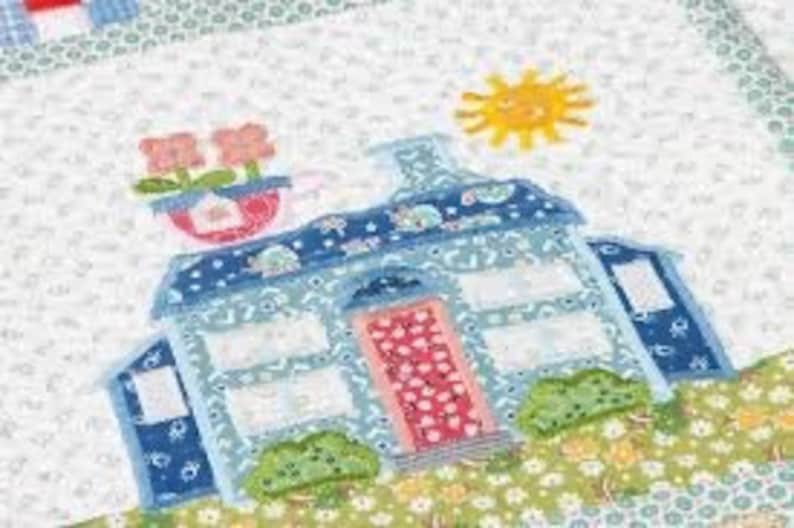 Riley Blake Lori Holt Home Town Machine Embroidery Quilt Projects ...