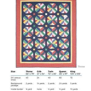 Diary of a Quilter Amy Smart Bushel and a Peck Quilt Pattern - 5 Size ...