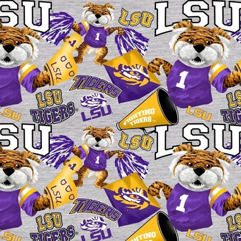Lsu Fabric - Etsy