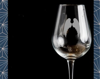 Angel Wings Wine Glass - Etsy