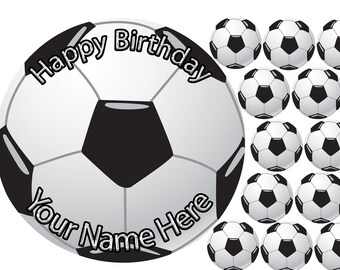 Footy Cake Topper | Etsy UK