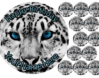 Snow Leopard Cake - Etsy