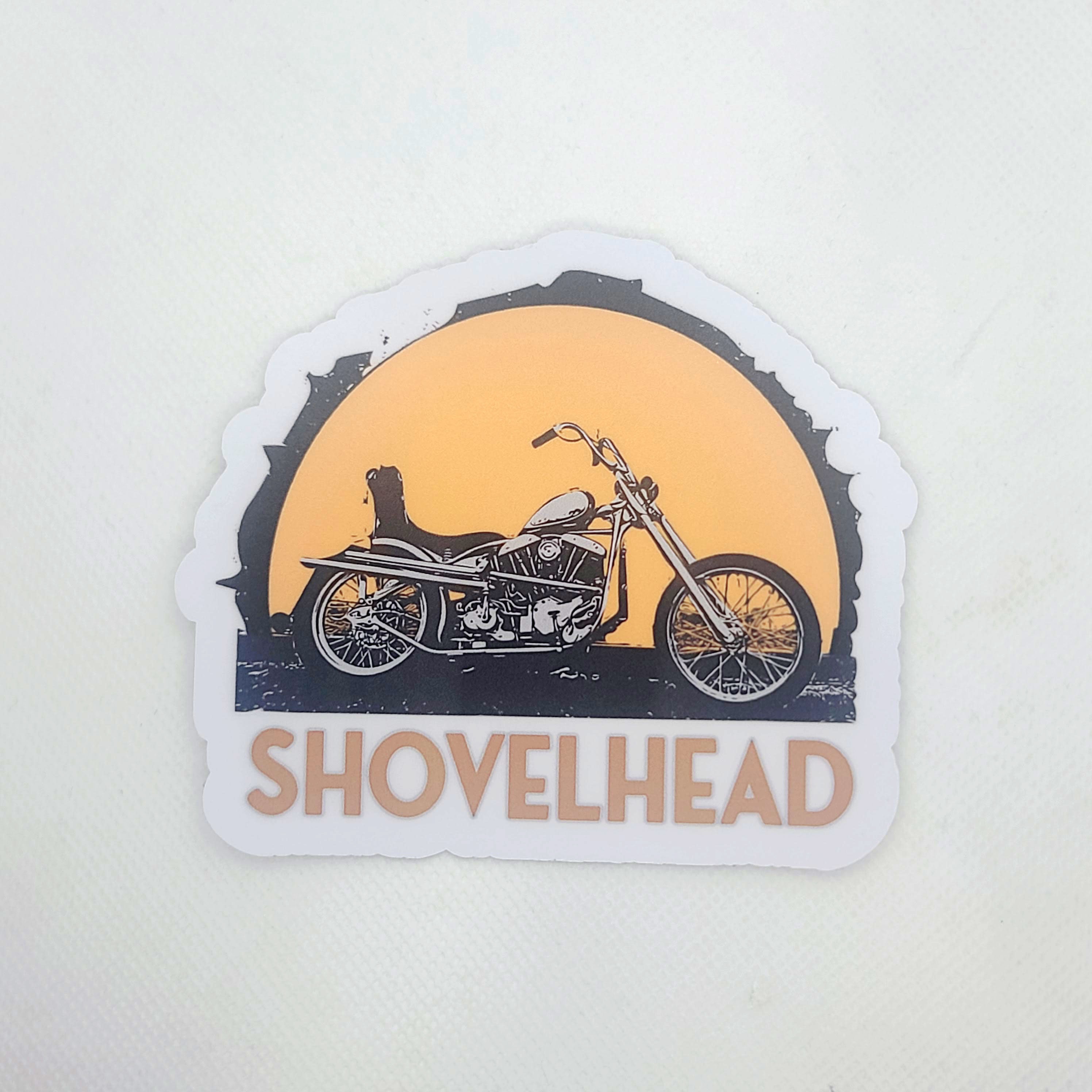 Paper Stickers, Labels & Tags Biker Decal USA Shovelhead Cruiser ...