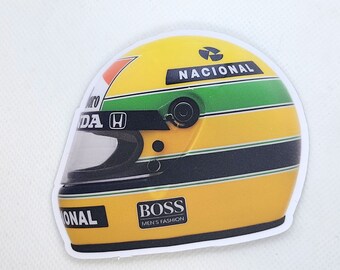 Ayrton Senna Helmet | Etsy