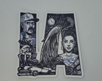 Thug Life Sticker | Etsy