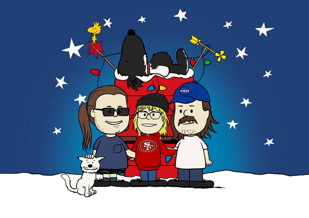 Custom Cartoon Portrait / Custom Cartoon Drawing / Custom Characters ...