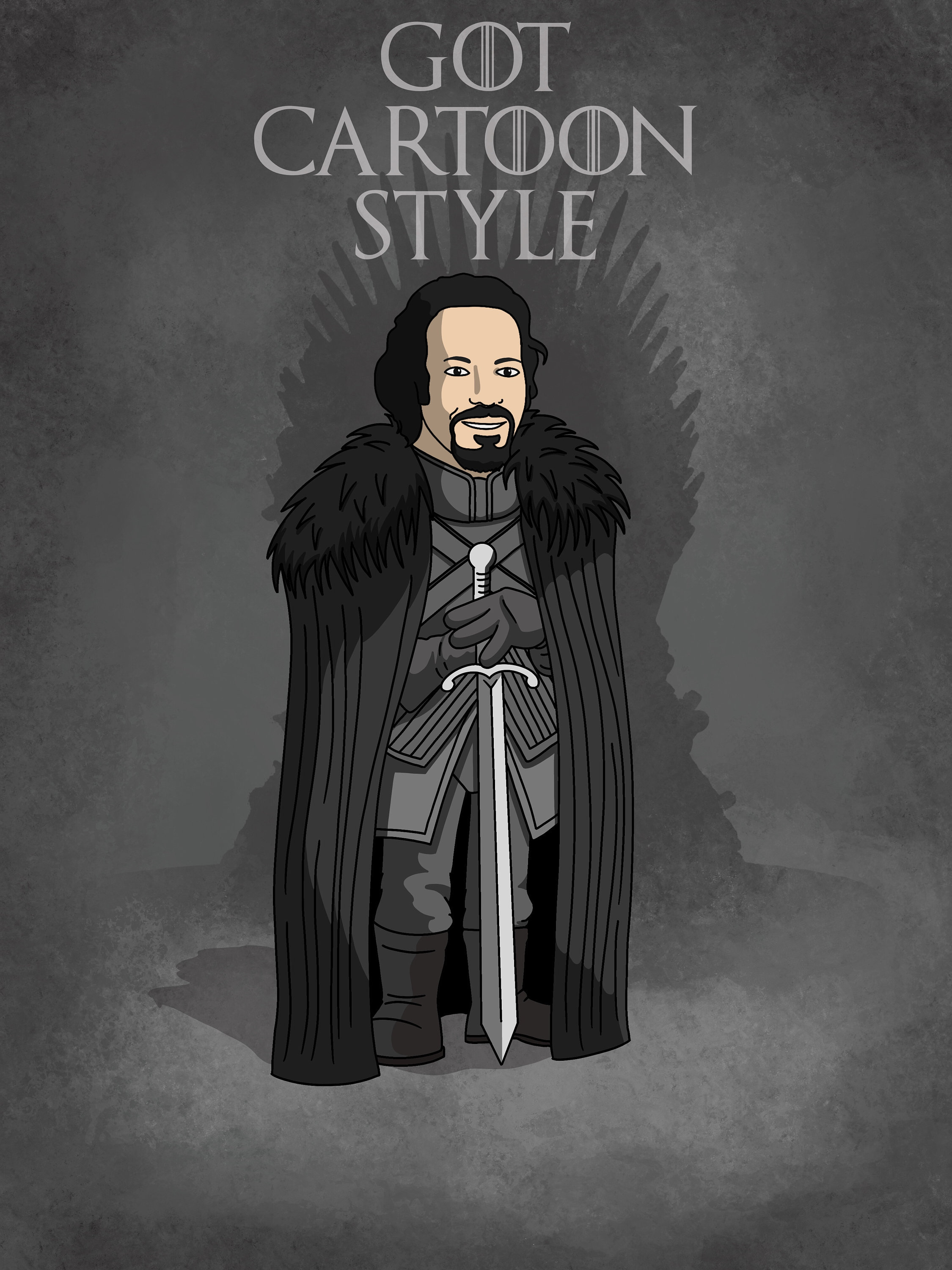 GOT Caricature Portrait Drawing GOT Cartoon Drawing | Etsy