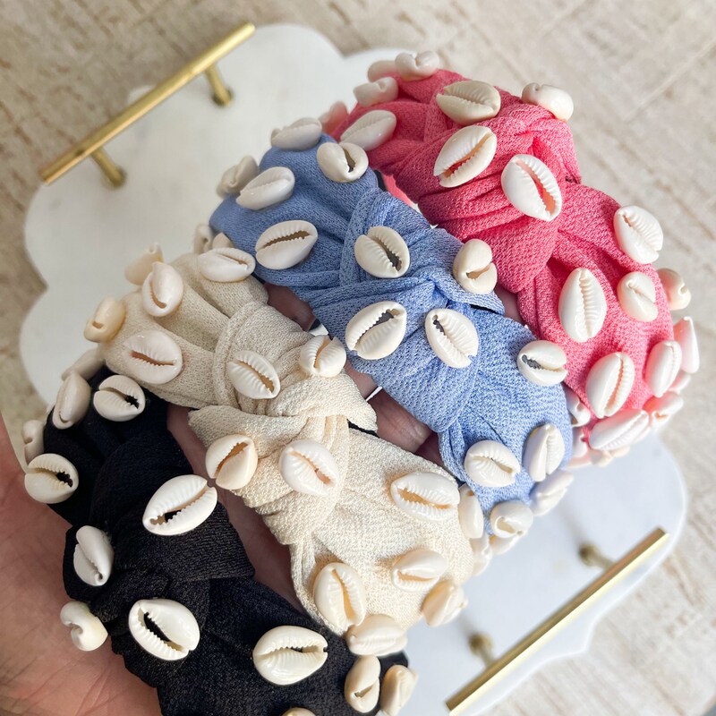 Seashell Headband - Etsy