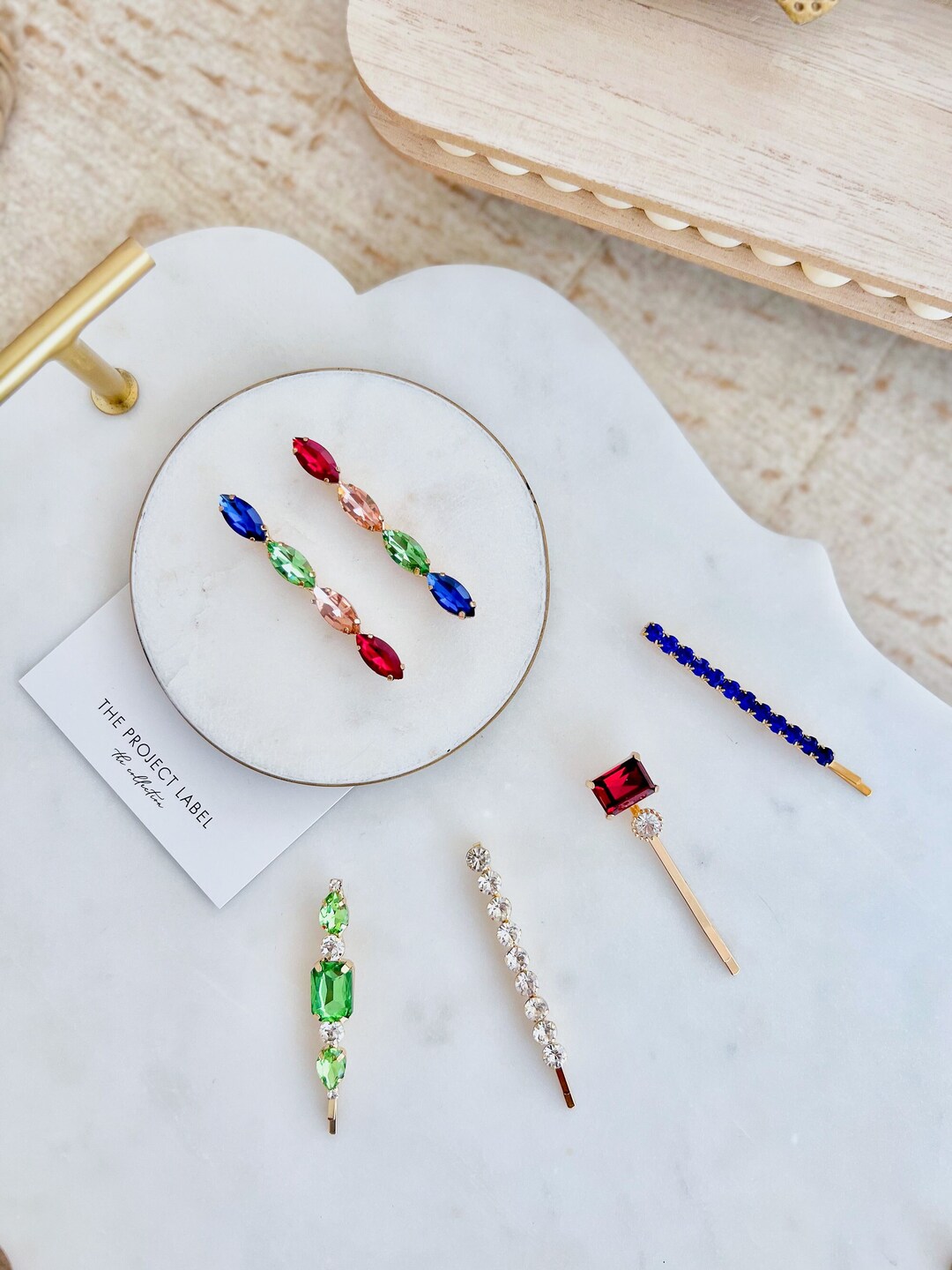 Hair Barrette, Crystal Barrette, Barrettes Clips, Hair Accessories ...