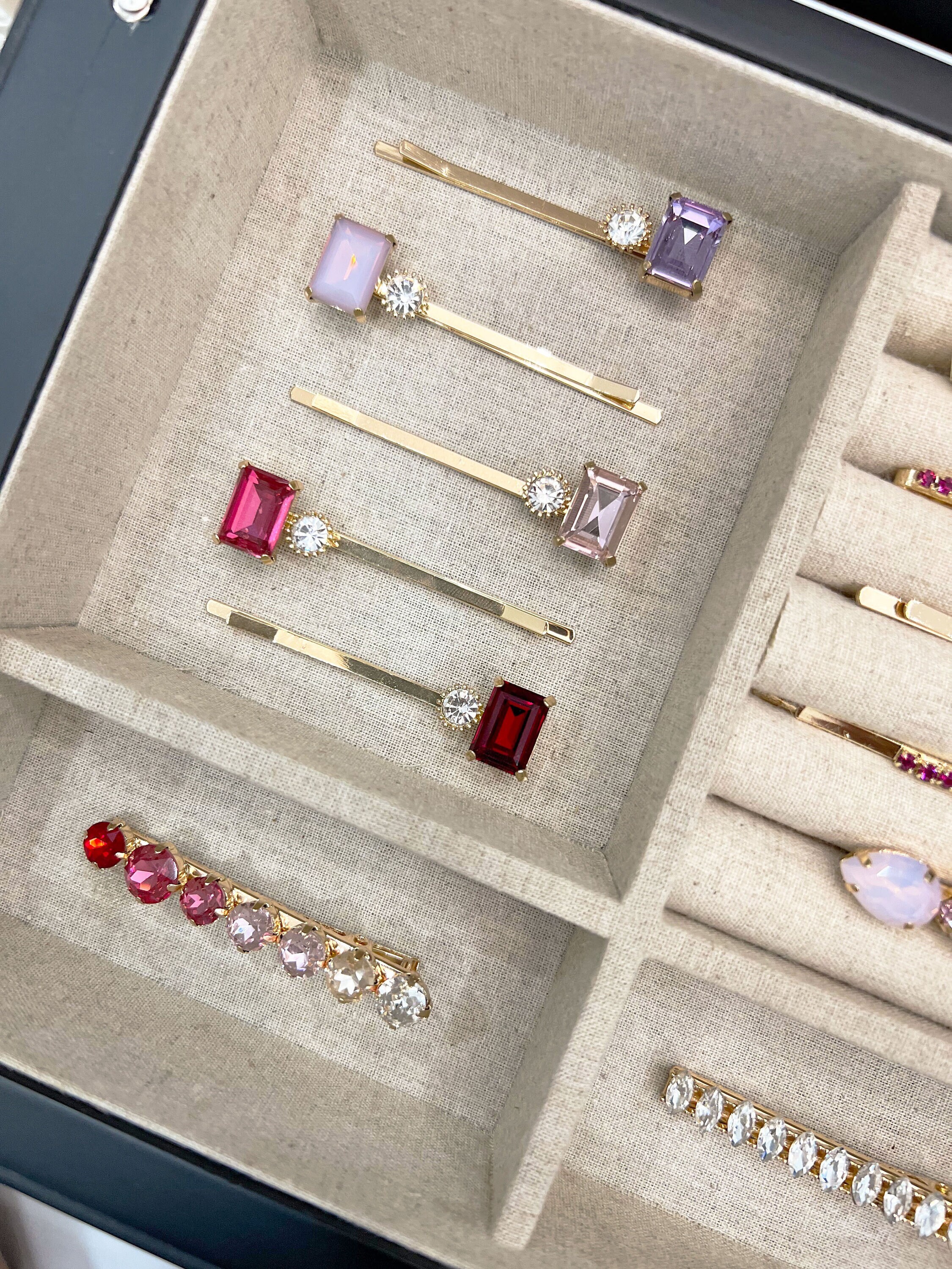 Hair Barrette Crystal Barrette Barrettes Clips Hair - Etsy