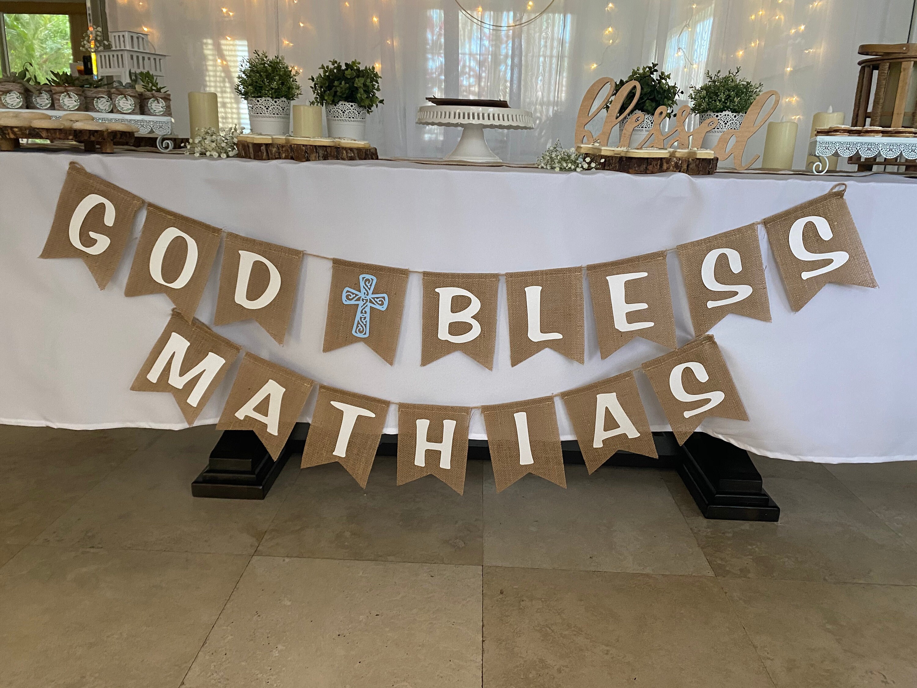 First Communion Banner Confirmation Banner Catholic Sign | Etsy