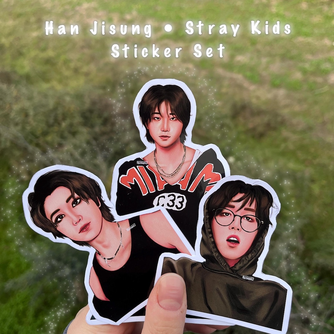 Stray Kids Han Jisung Sticker Set – Waterproof Vinyl K-pop Stickers - Etsy