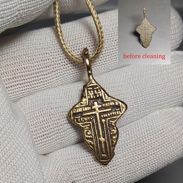 Old Cross Pendant - Etsy