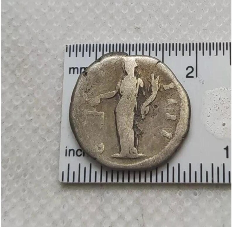 Aequitas – Silver Denarius – Antoninus Pius 138–161 AD – Ancient Roman ...