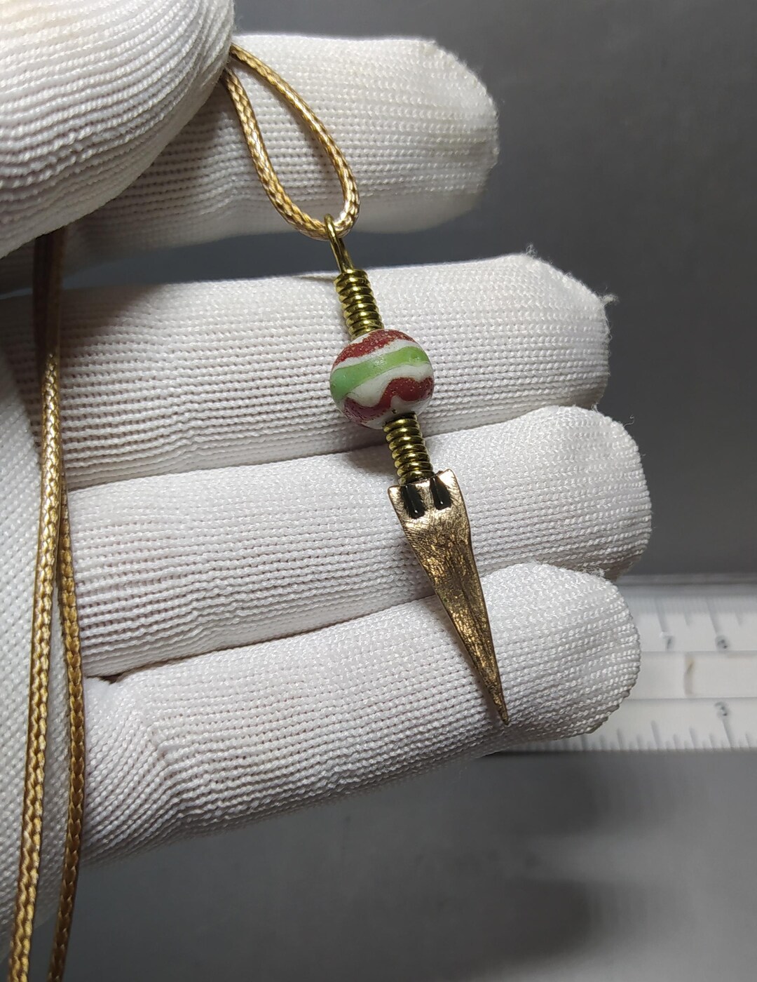 Scythian Arrowhead & Bead 5-2th Century BC 100% Authentic Ancient ...