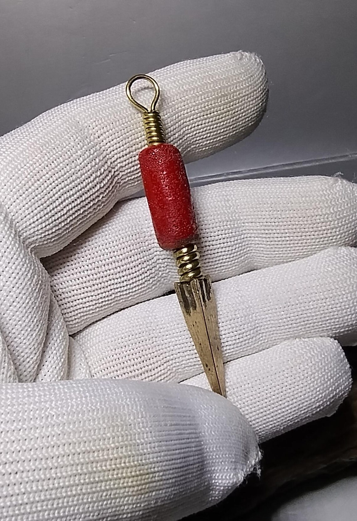 Scythian Arrowhead & Bead 5-2th Century BC 100% Authentic Ancient ...