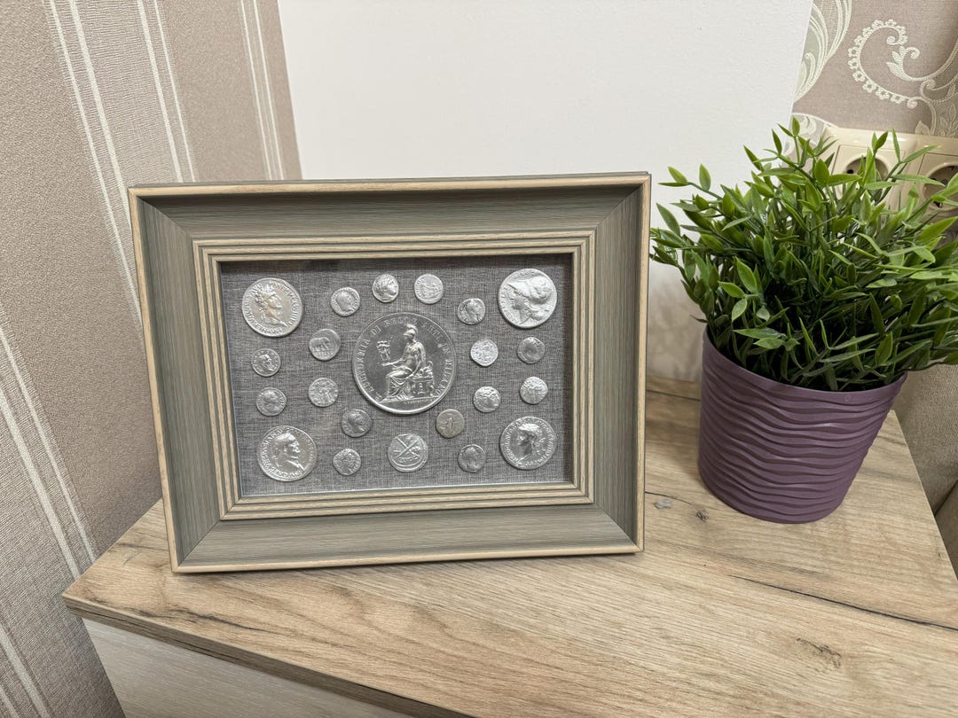 The Roman Coins - Souvenir Collection Old Roman Coins/home Decor/glass ...