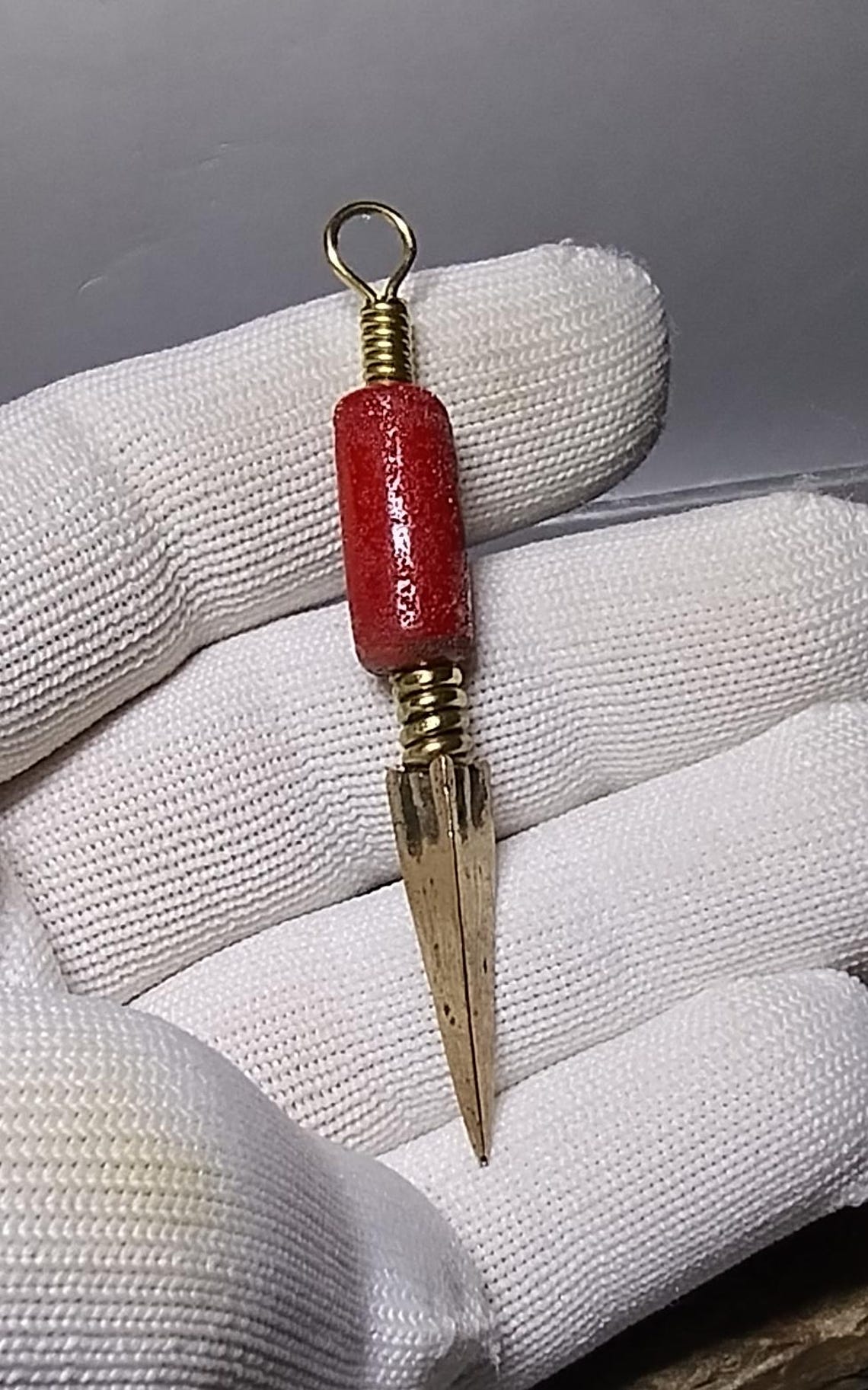 Scythian Arrowhead & Bead 5-2th Century BC 100% Authentic Ancient ...