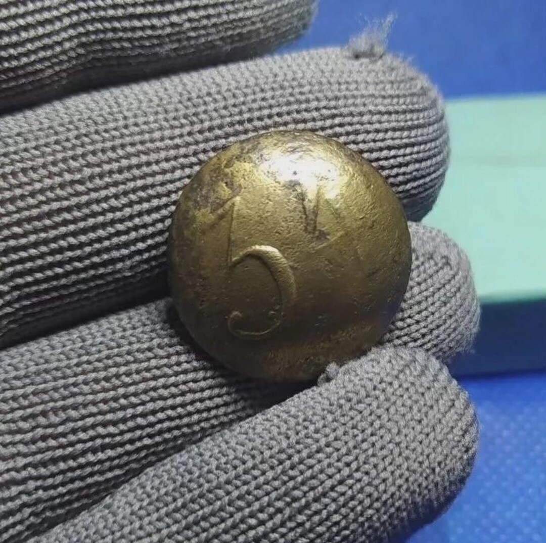 Russian Empire Military Button #34 – 1829–1862 – Antique Imperial Army ...