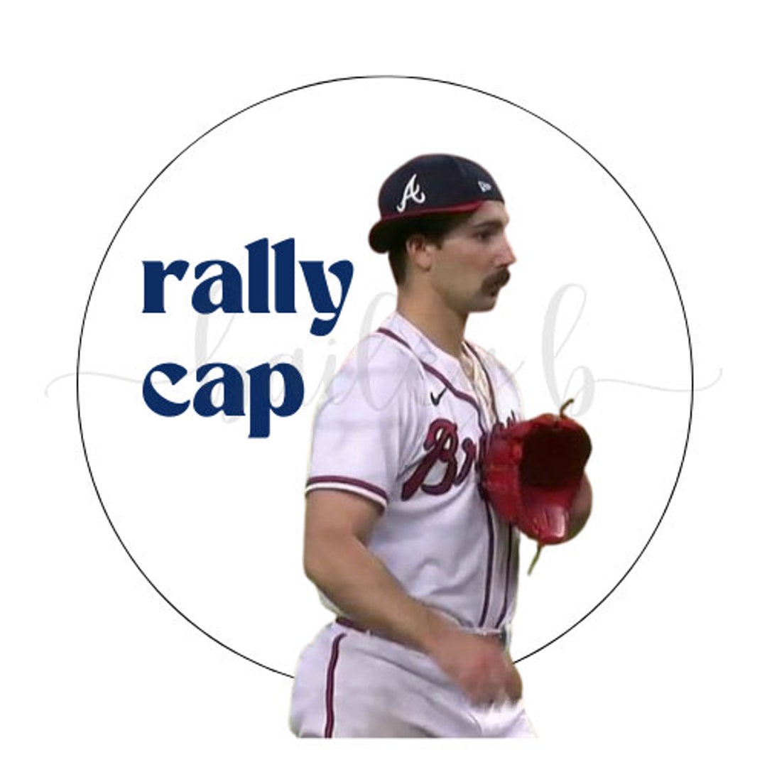 Braves Rally Cap Button | Gameday Button | Braves Baseball | Go Braves ...