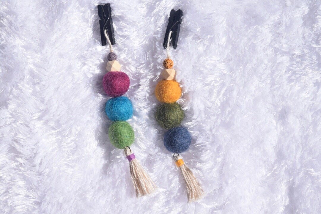 Essential Oil Car Diffuser . Lava Stone Car Diffuser . Vent - Etsy