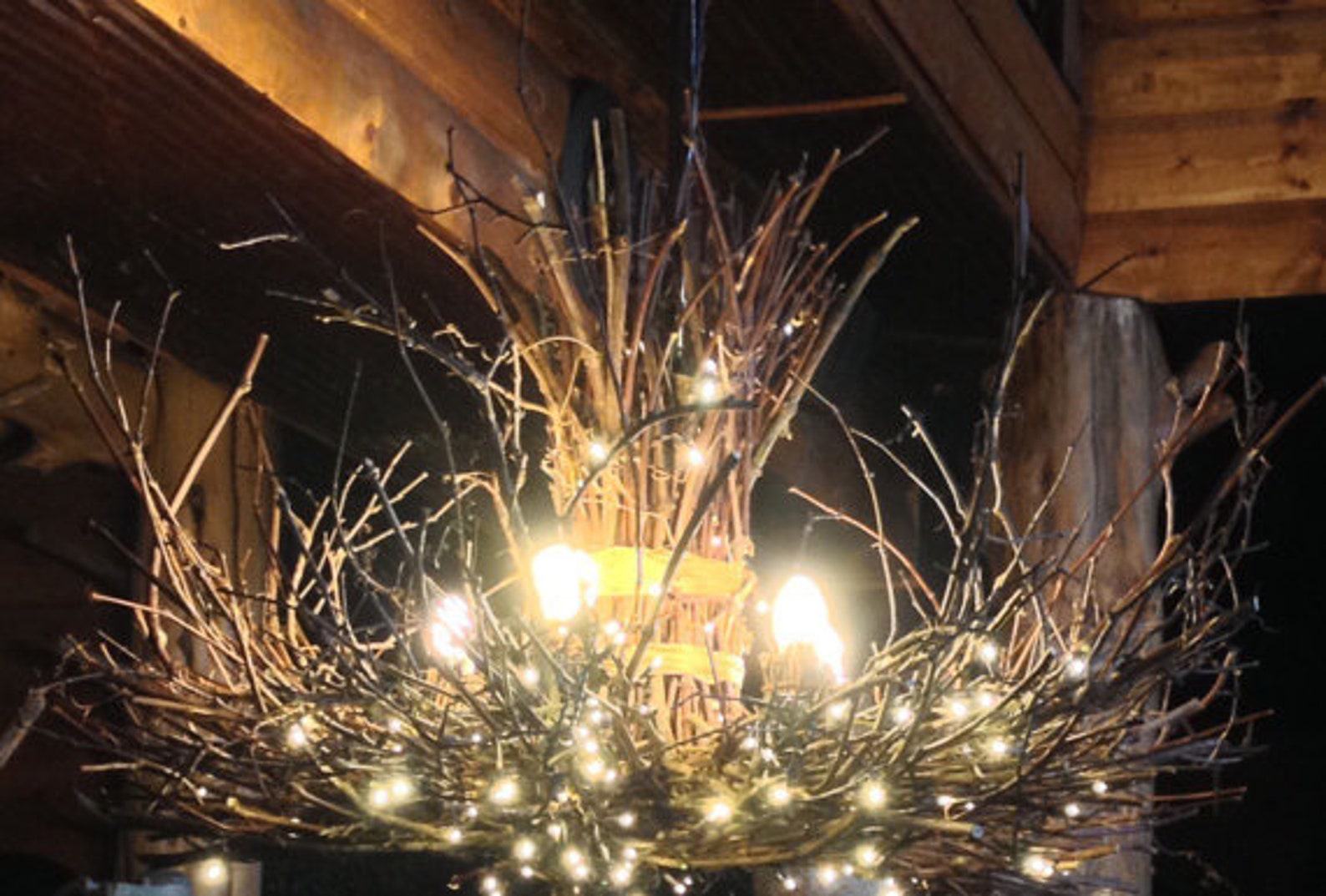 The Appalachian - Rustic Outdoor Chandelier - 5 Candle Chandelier ...