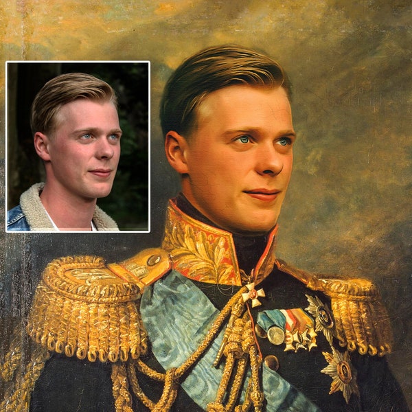 Royal Portrait - Etsy