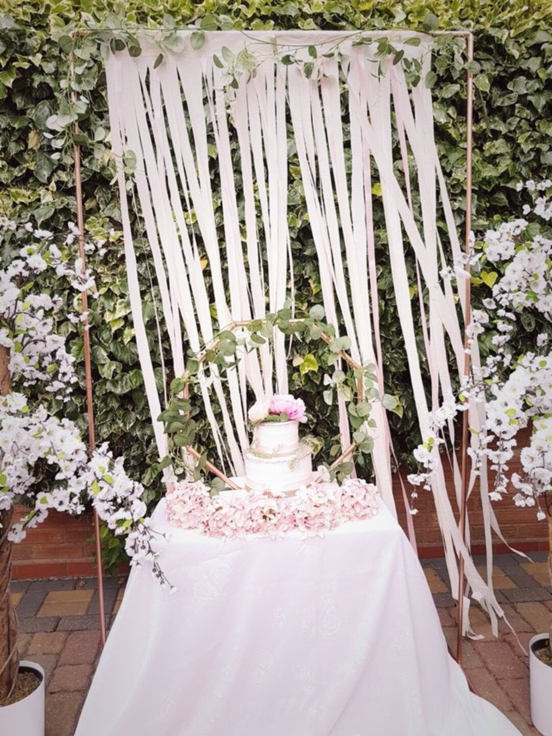 Copper Wedding Arch Streamers - Etsy UK