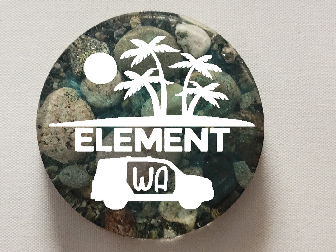 Honda Element, Handcrafted Custom Stone Coaster, Cottage Décor, Puget ...