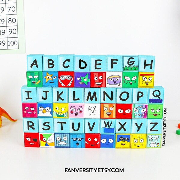 Alphablocks Toys - Etsy