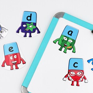 Magnetic Alphablocks Set A to Z | Etsy