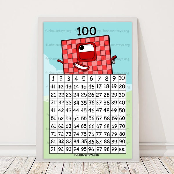 Numberblocks for Classroom - Etsy