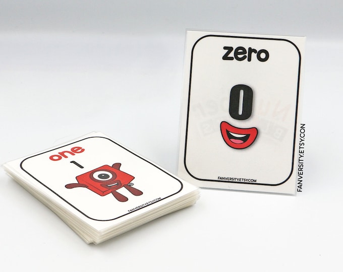 Number 0 to 100 Flashcards - Etsy
