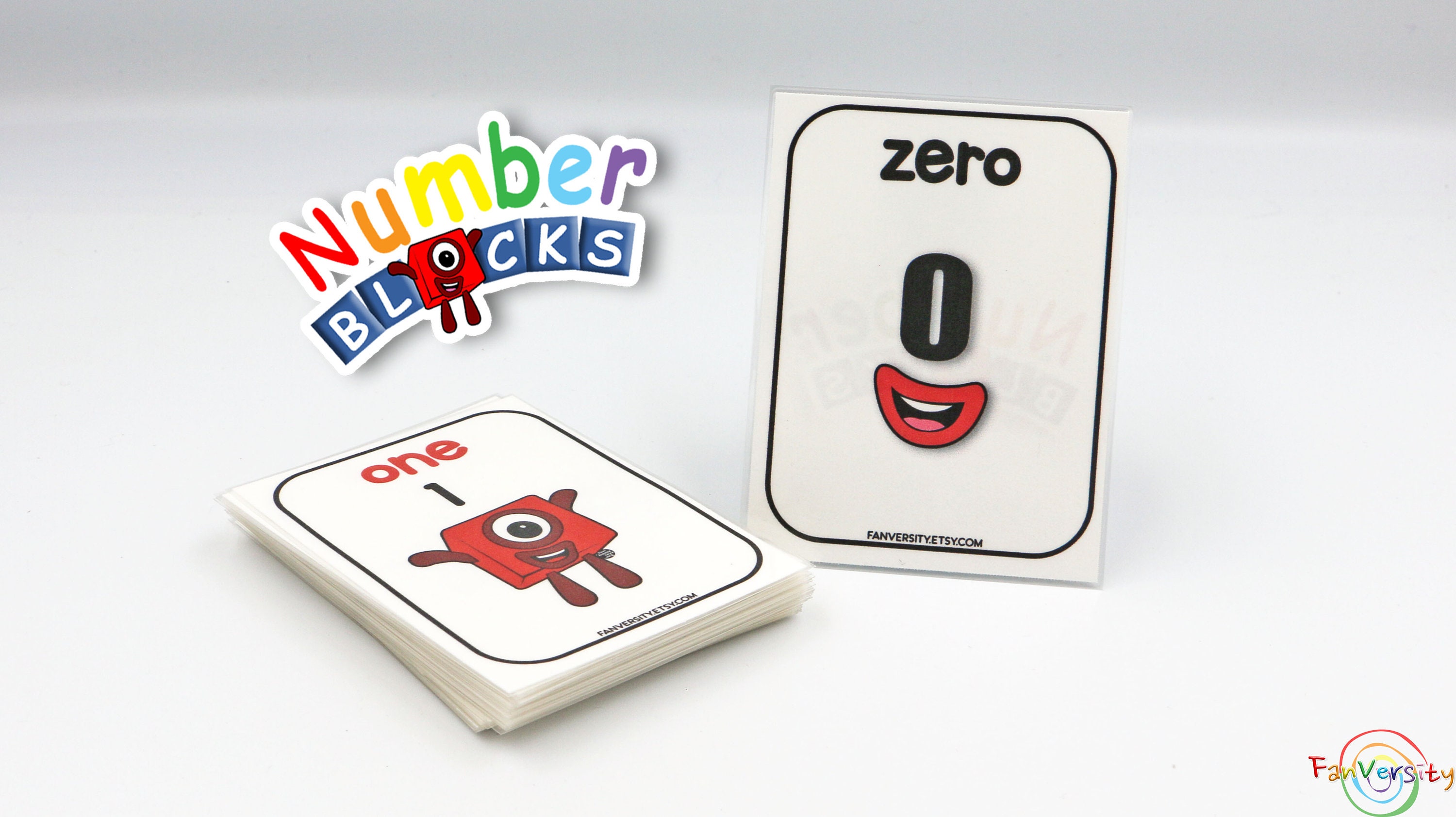 Numberblocks 0 to 100 Flashcards Laminated | Etsy