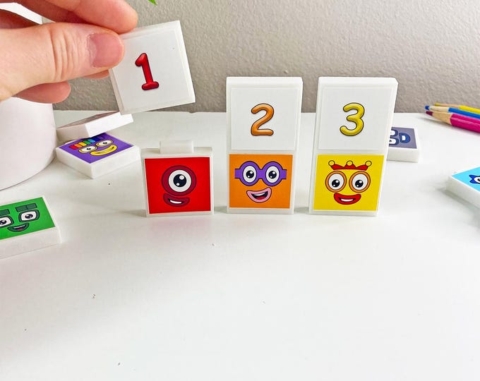Alphablocks Set, Colored Alphablocks. DYI Kit - Etsy Canada