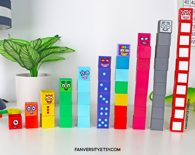 Numberblocks-Steckverbinder - Etsy Schweiz