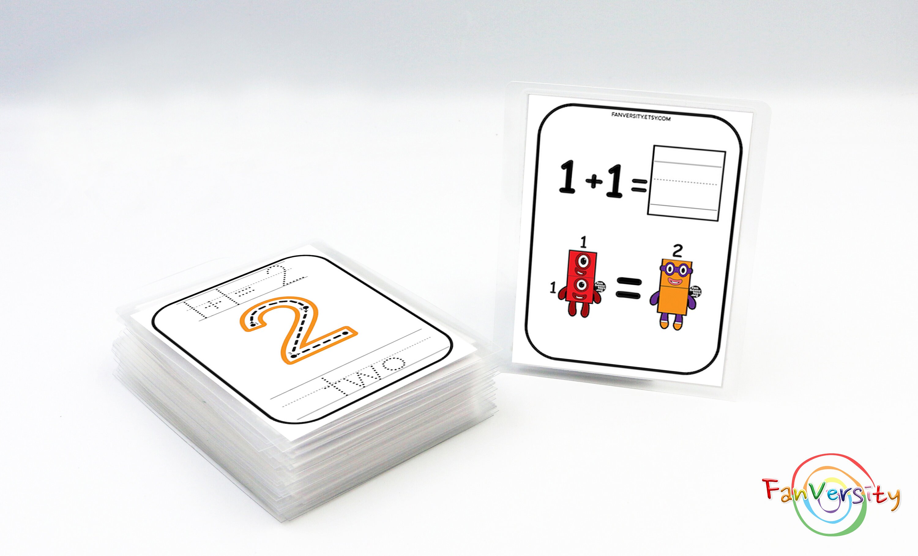 Numberblocks 0 to 100 Flashcards Laminated - Etsy Canada