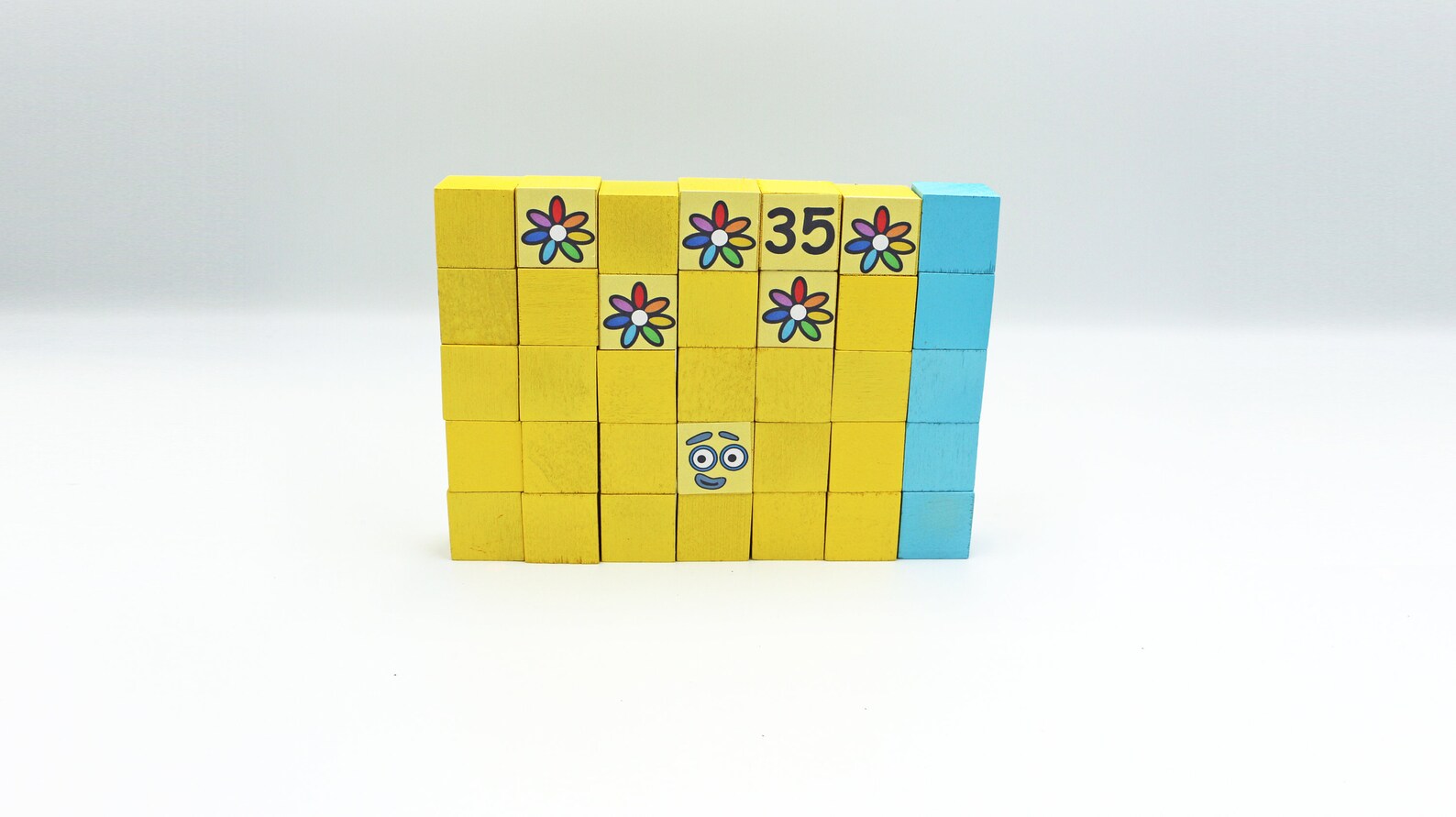 Numberblocks 31 32 35 36 Stackable Wooden Blocks | Etsy