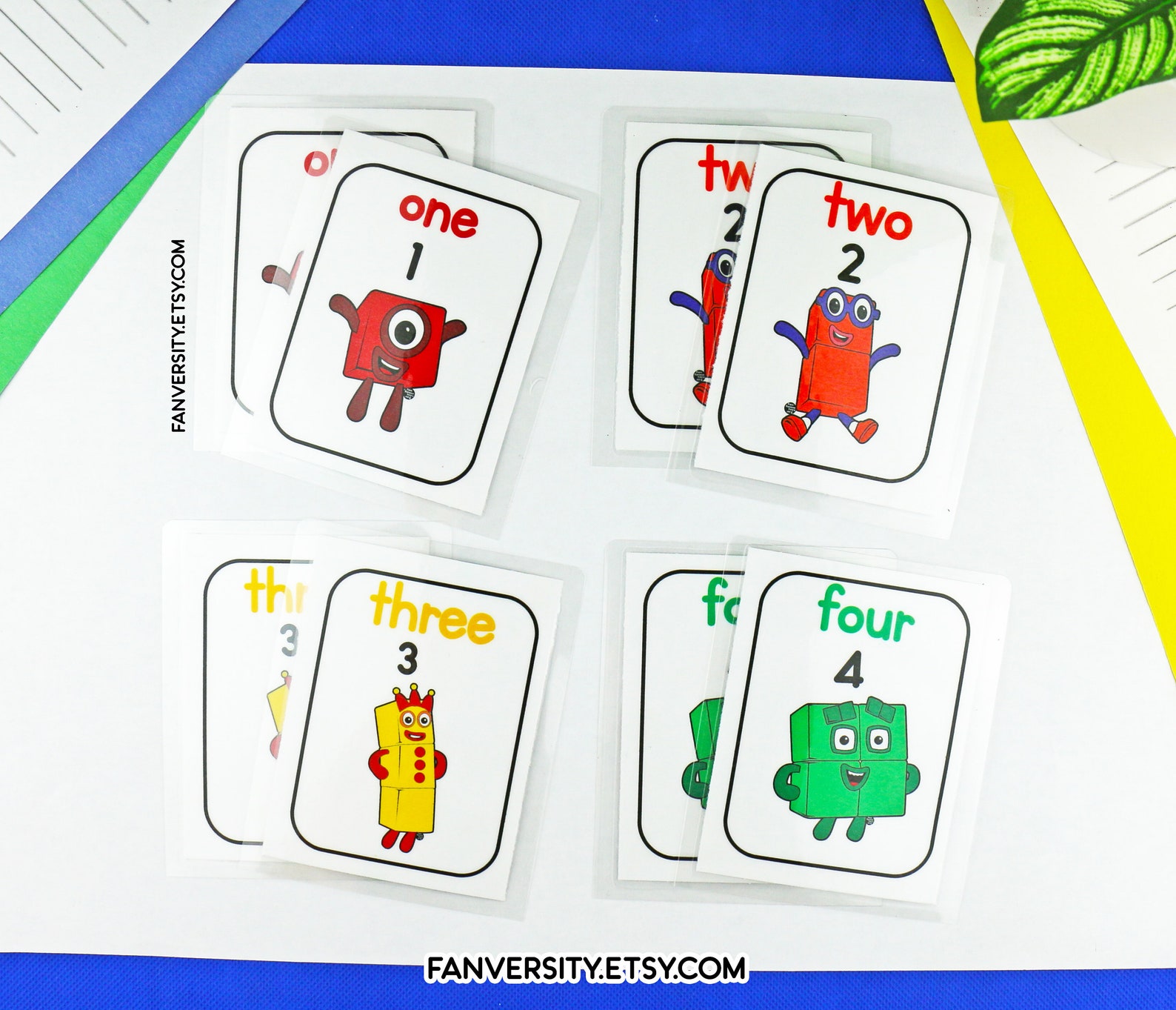 Numberblocks 0 to 18 Matching Game Simple Matching Math Game - Etsy
