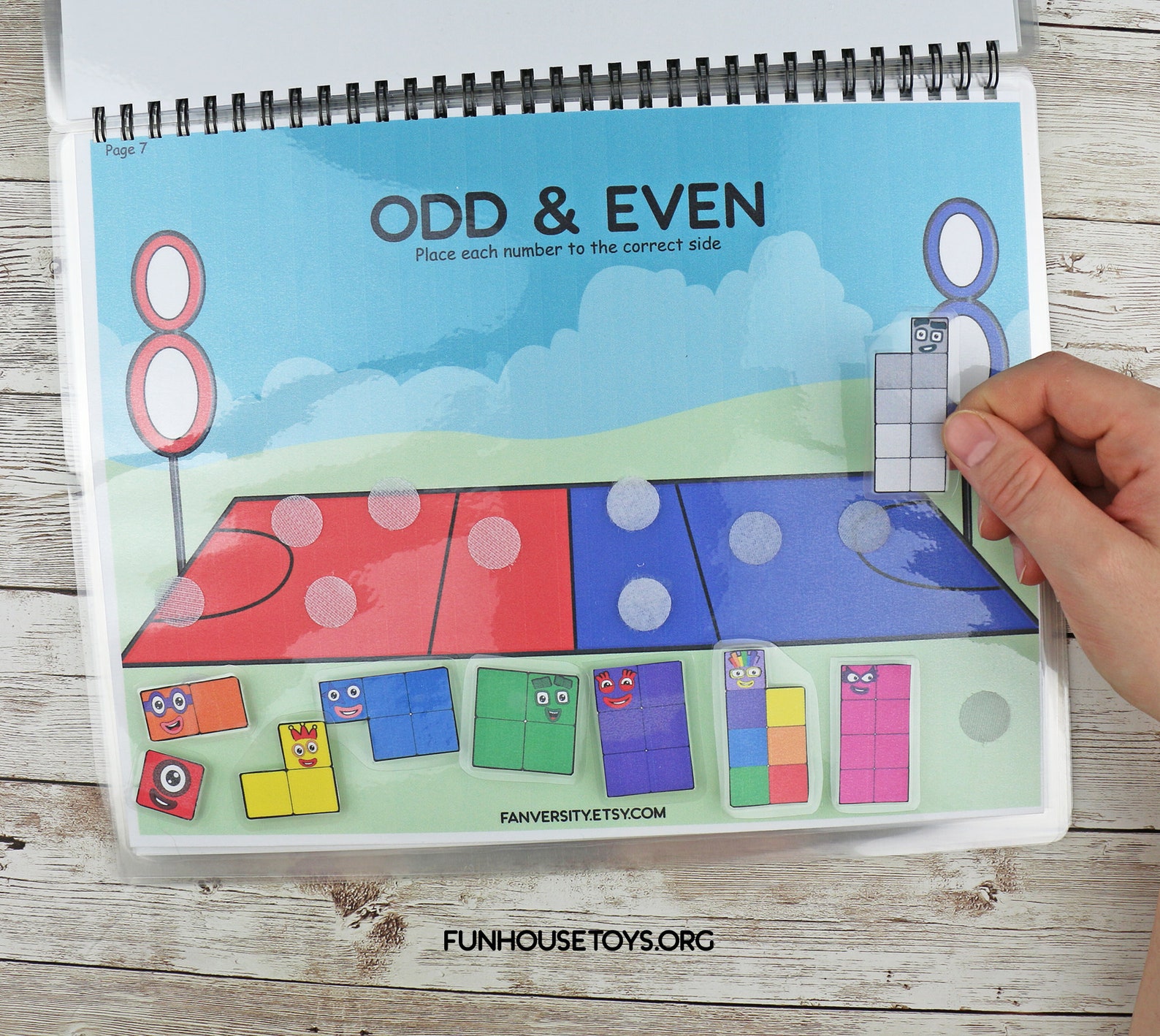 Numberblocks 11 to 20 Busy Binder Book Fully Assembled - Etsy Canada