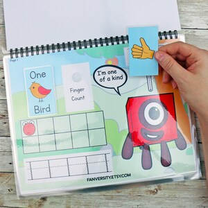 Number 1 to 10 Busy Binder Book - Activity Book for Preschool and ...