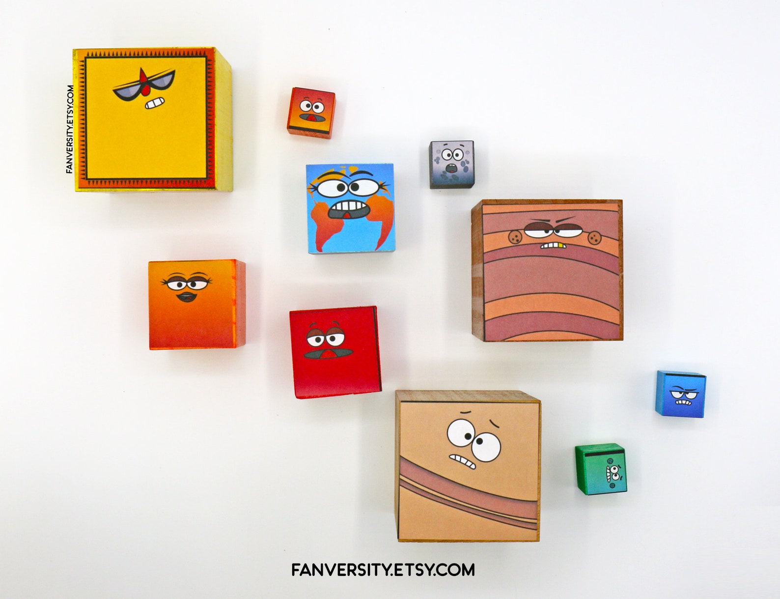 Story Bots Solar System High-quality Wooden Planets - Etsy