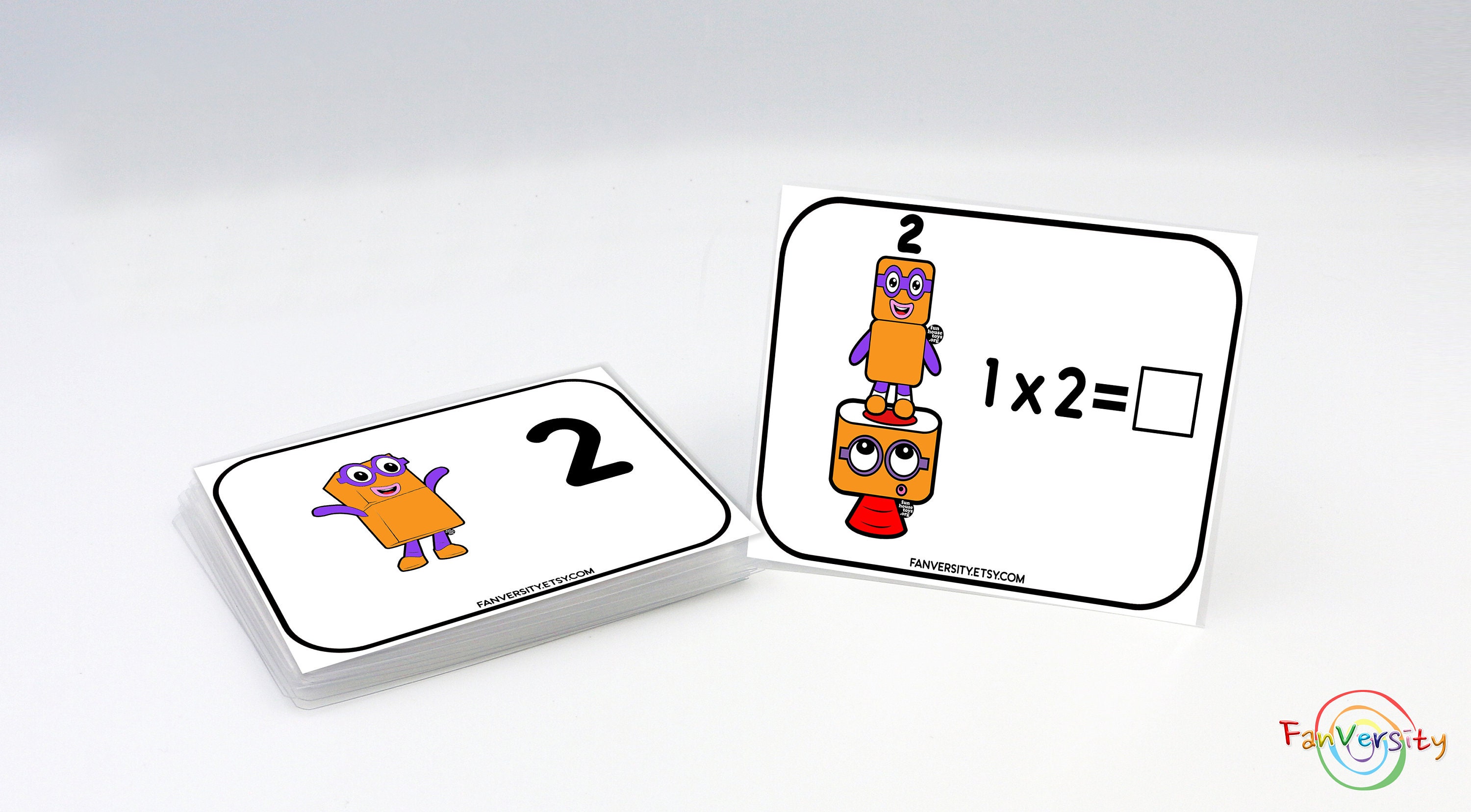 Numberblocks 0 to 100 Flashcards Laminated - Etsy Canada