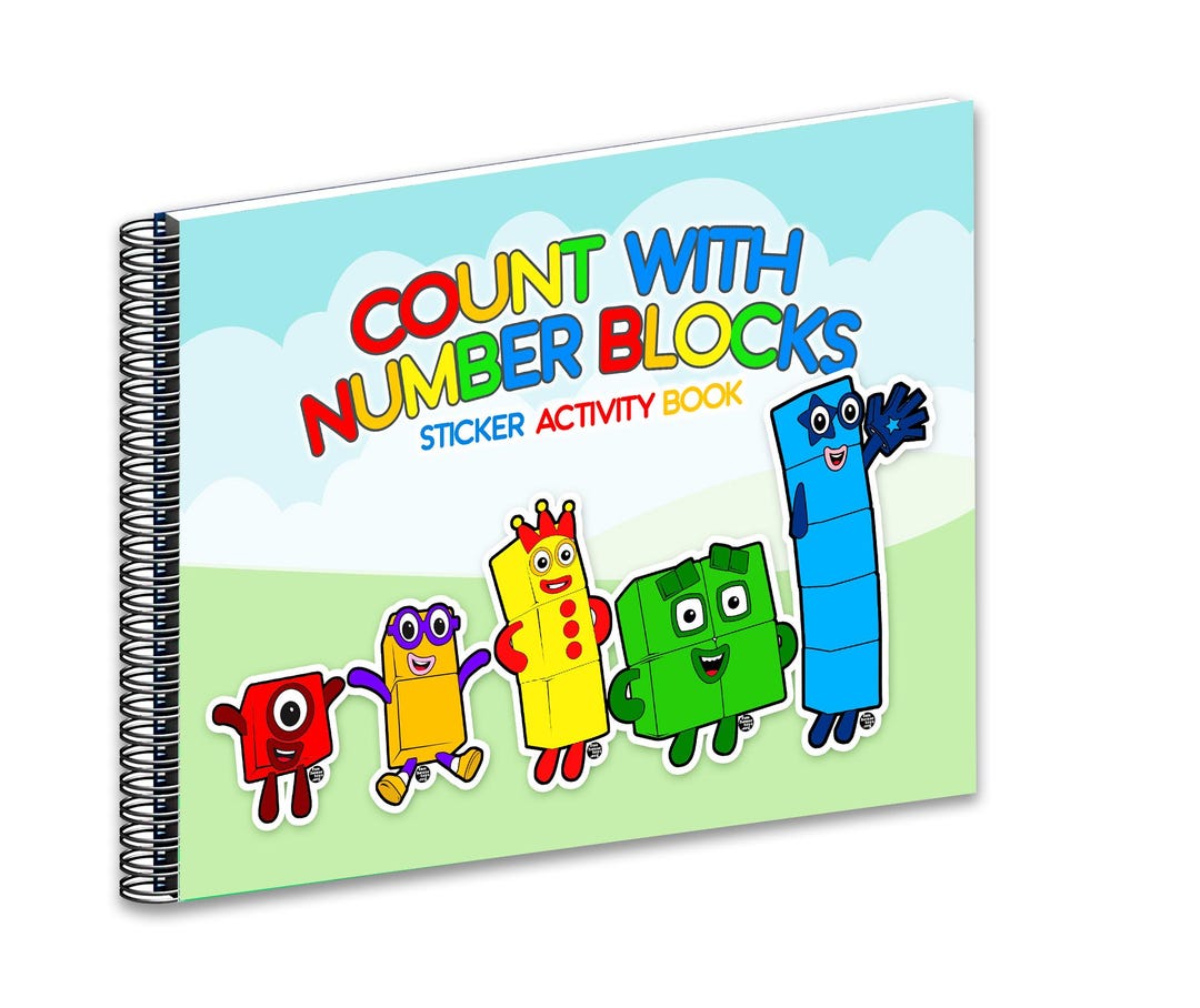 Numberland Counting 1 - 20 Sticker Activity Book With 100+ Sticker for ...