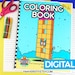 All New Number 21 to 32 and 35, 36, 42, 45 Coloring Book - Etsy