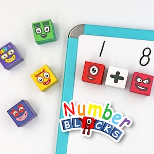 Magnetic Numberland 1 to 10 Symbols - Etsy