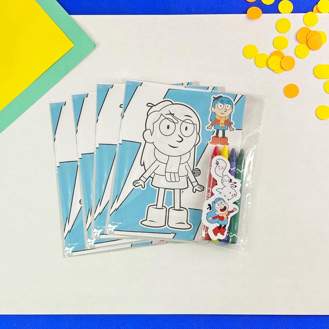 Hila Coloring Activity Set - Mysterious Party Favor for Birthday ...